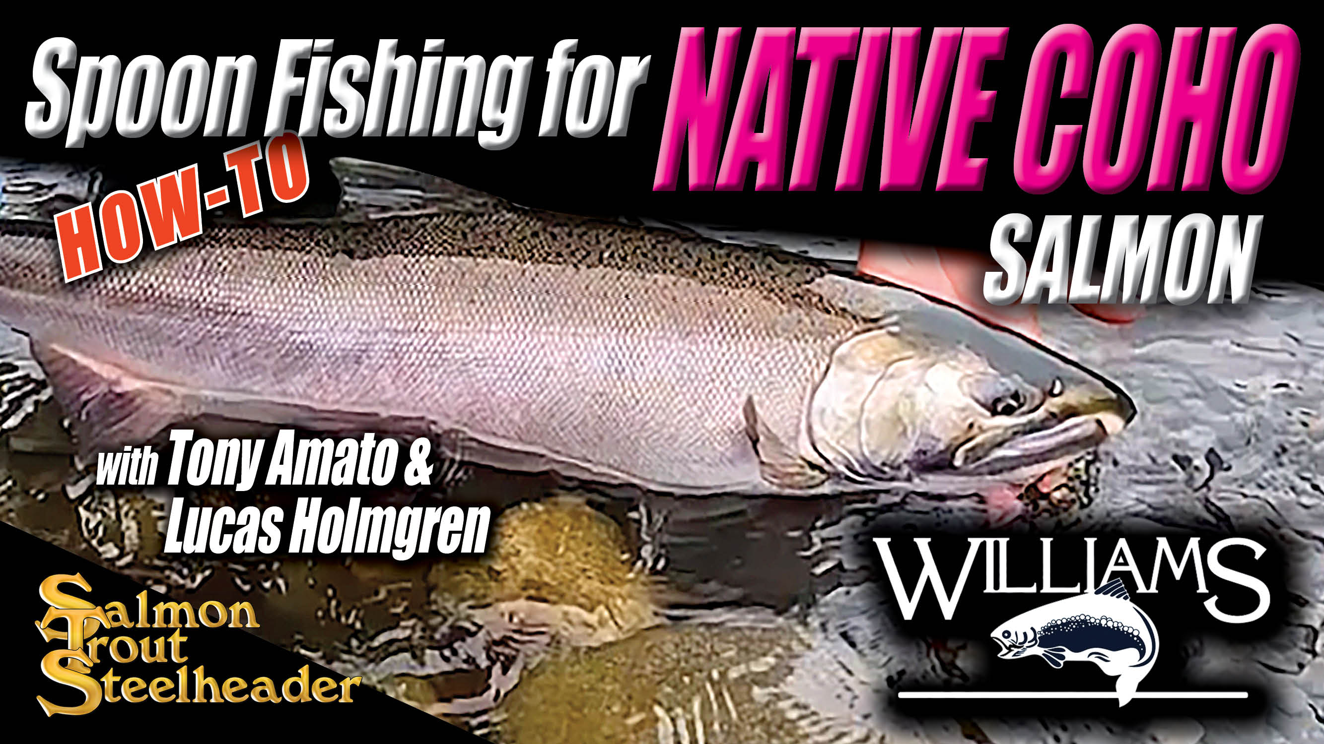 Spoon Fishing for NATIVE COHO SALMON – Salmon Trout Steelheader